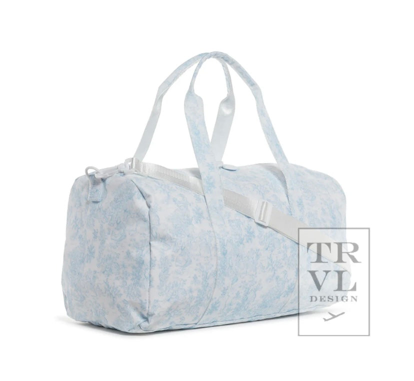 TRVL Weekender-Bunny Toile Blue – Mod and Proper